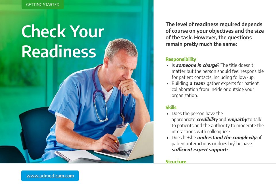 Check Your Readiness - Patient Engagement Guide