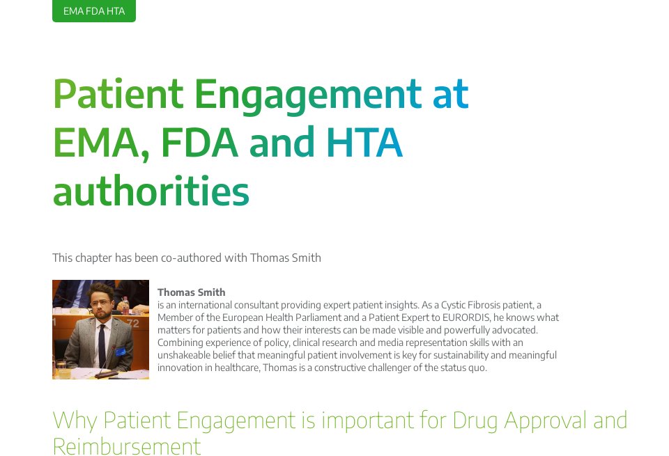 EMA FDA HTA - Patient Engagement Guide